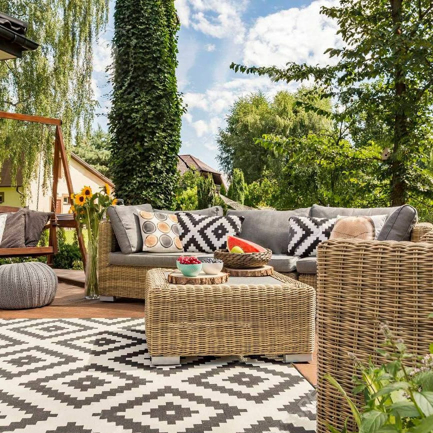 Tuin | Musthave tuinkleed - Het aankleden van je loungeset doe je zo!