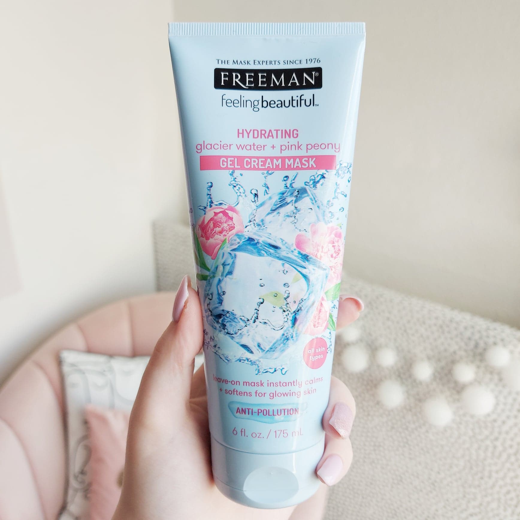 Review | Freeman gel cream mask (calms & softens for glowing skin)