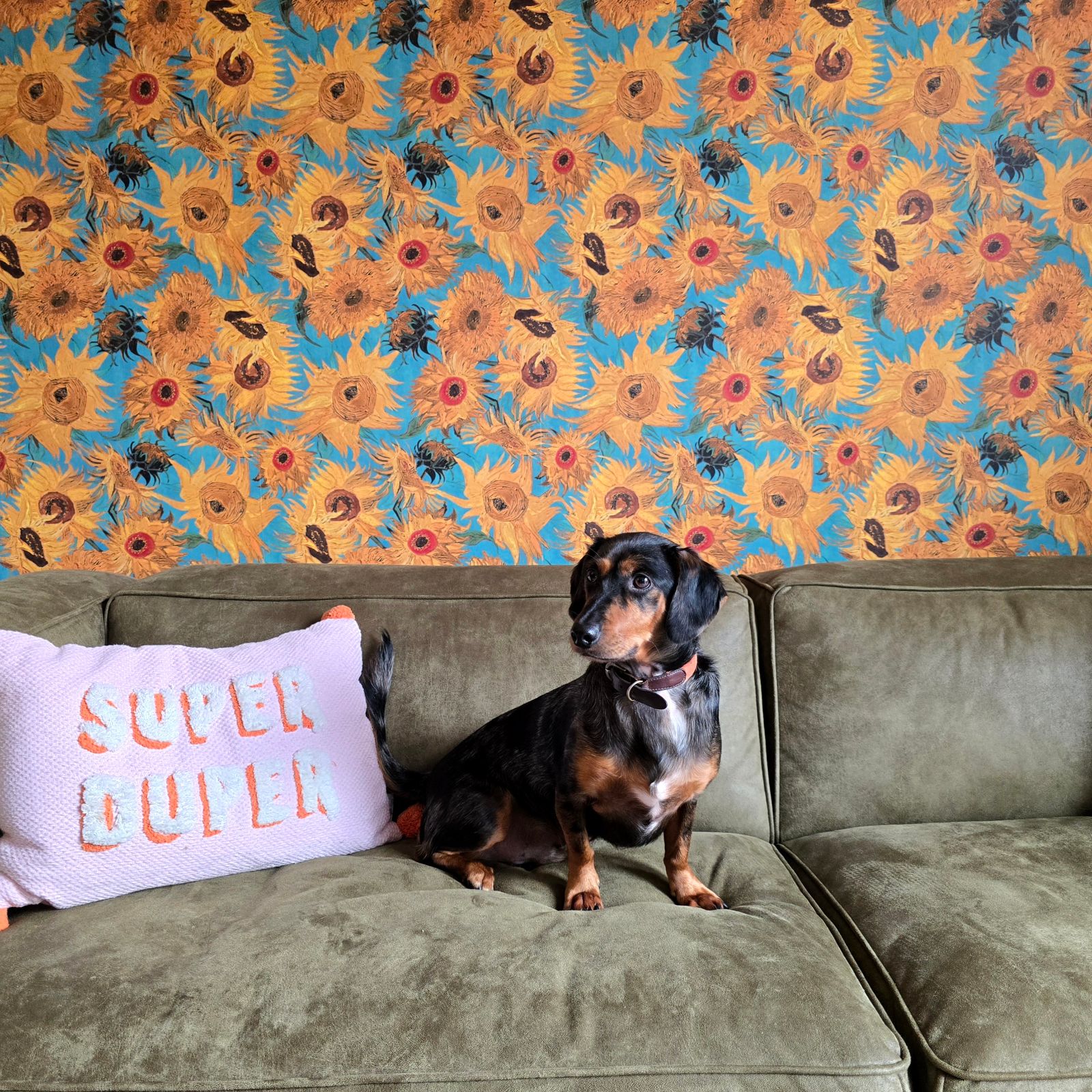 Review: Fotobehang van HappyWall | Van Gogh Zonnebloemen