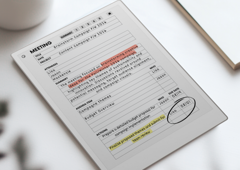 Beste digitaal notitieblok: vergelijking Remarkable & Supernote